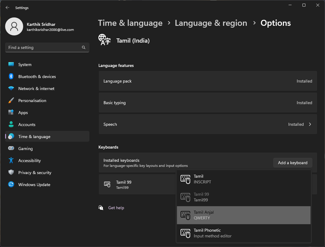 How to natively type in Tamil on Windows and Mac without a lot of ...